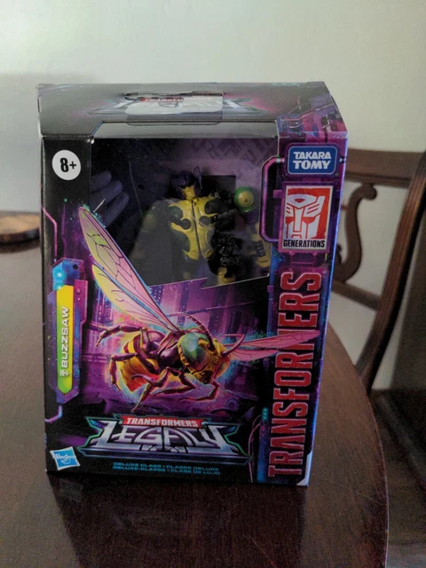 FIGURINE ARTICULÉE HASBRO Transformers Legacy Deluxe Predacon BUZZSAW ...