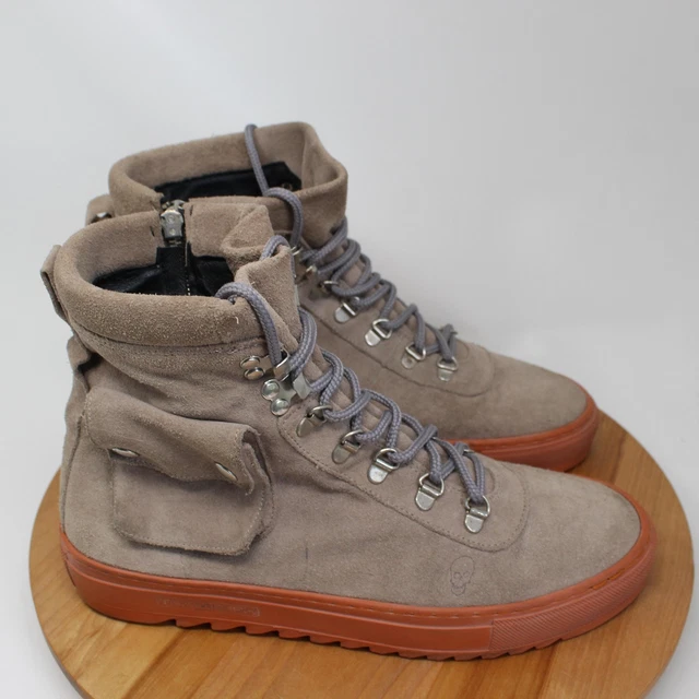 TEAMSESH SHOES MENS 10.5 Deadman Cargo Boots Bones Rapper Suede ...