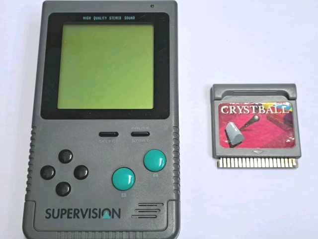 WATARA SUPERVISION HANDHELD Console GB-2000 + Game Crystball EUR 55,00 ...