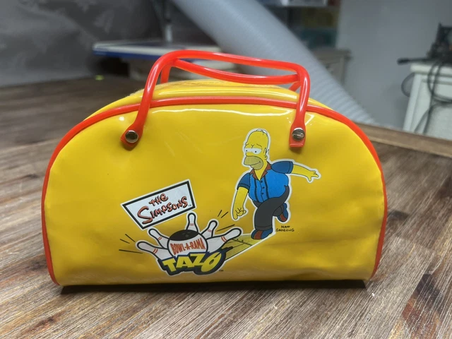 THE SIMPSONS BOWL-A-RAMA Tazo Yellow Bag Twisties $79.00 - PicClick AU