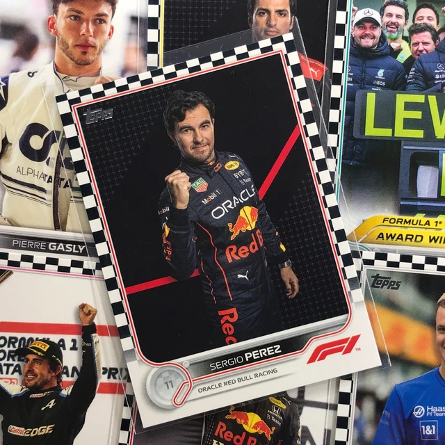 2022 TOPPS FLAGSHIP NICHOLAS LATIFI F1 Drivers Checker Flag #52 EUR 3 ...