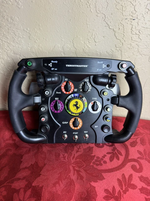 THRUSTMASTER FERRARI F1 Racing Steering Wheel Add on Video Game ...