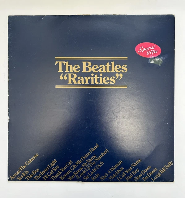 THE BEATLES RARITIES LP. “Sampler” from box set. PSLP 261 £29.99 - PicClick UK