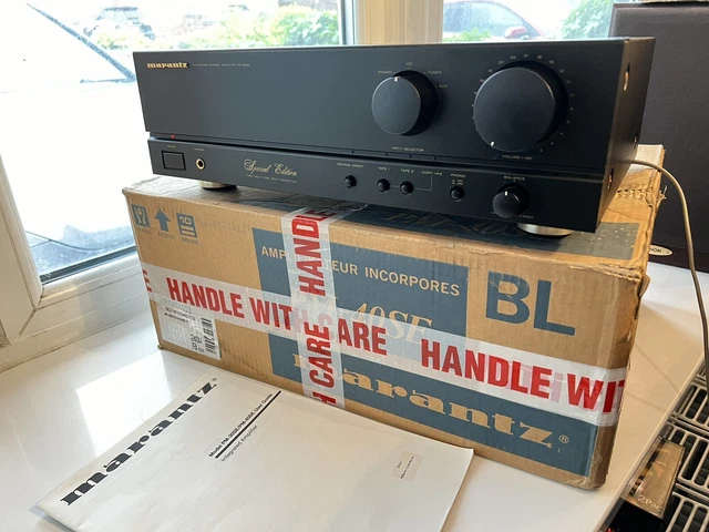 MARANTZ PM-40SE INTEGRATED Stereo Amplifier Special Edition PHONO MM/MC ...
