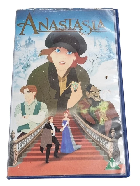 VINTAGE COLLECTOR VHS Video Anastasia Animated Romantic Movie Film ...