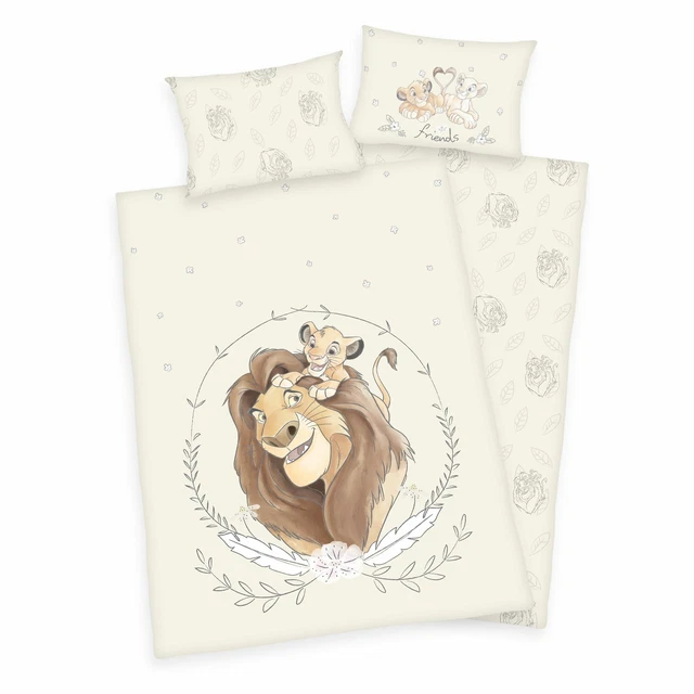 DISNEY LION KING Simba Mufasa Baby Bedding Set Lion Guard 100x135cm £26 ...