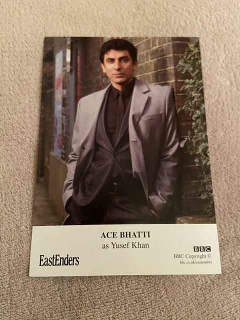 ACE BHATTI - Yusef Khan (Eastenders) Unsigned Cast Card £9.04 - PicClick UK