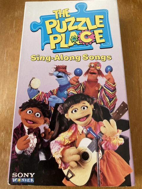 THE PUZZLE PLACE Sing Along Songs VHS Video Tape 1996 Lancit Media SONY ...