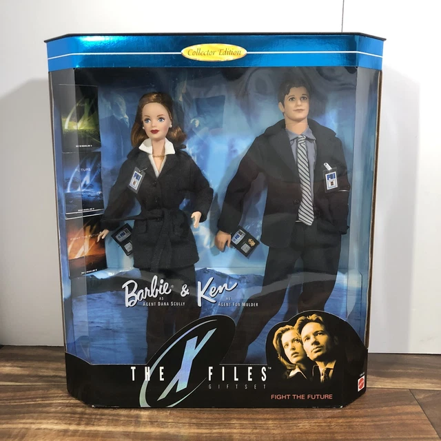 BARBIE & KEN as Scully and Mulder The X-Files 1998 Collector Edition ...