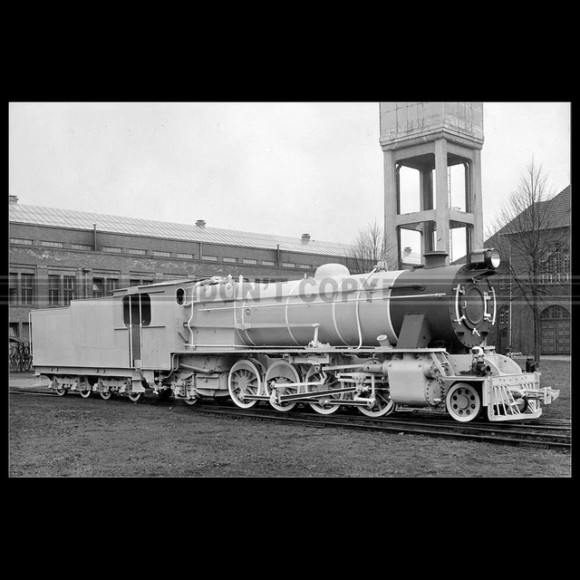 PHOTO T.000686 STEAM LOCOMOTIVE 616 MADRAS & SOUTHERN MAHRATTA RAILWAYS ...