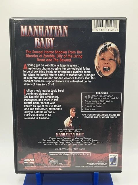 MANHATTAN BABY DVD (1982) Lucio Fulci Cult Horror Classic *Rare $12.99 ...