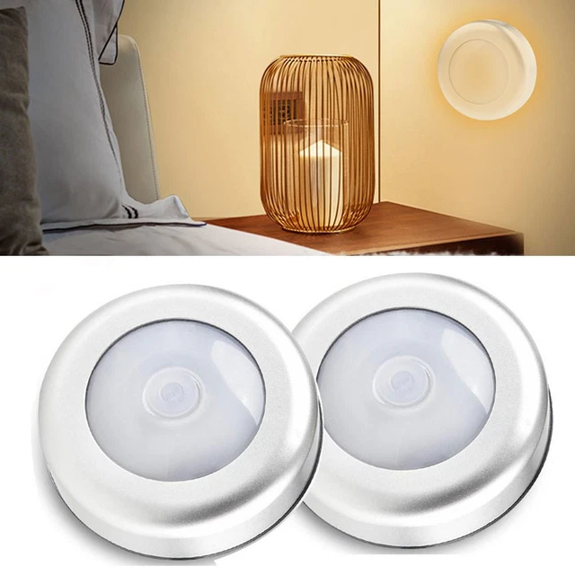 6 LED WIRELESS Under Cabinet Light Night Light Kitchen Cabinet Cupboard ...