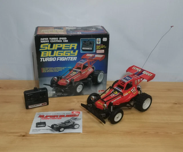 VINTAGE 1990'S ATCOMI Super Buggy Turbo Fighter Rc Car - Boxed - FAULTY ...