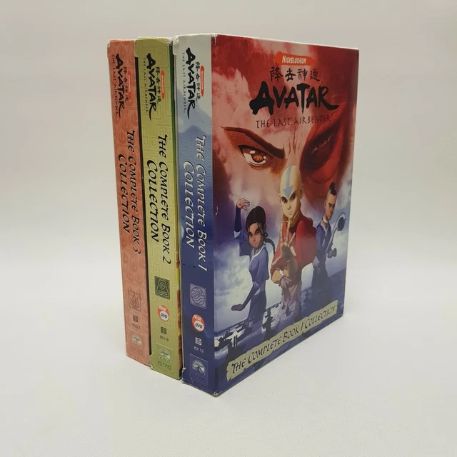 AVATAR THE LAST Airbender: Complete Book 1 2 3 Collection (DVD box set ...