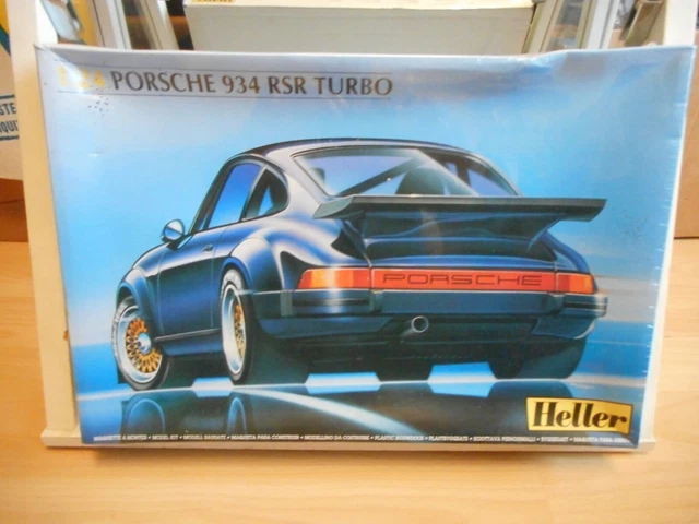MODELKIT HELLER PORSCHE 934 RSR Turbo on 1:24 in Box (Sealed) EUR 49,99 - PicClick FR