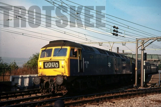 35MM SLIDE BR British Railways Diesel Loco Class 47 47276 1977 Original ...