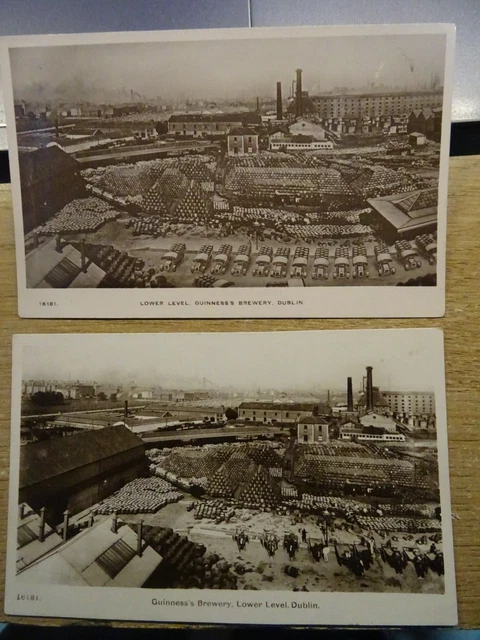 . GUINNESS'S BREWERY Dublin. x 8 old r.p.postcards £45.00 - PicClick UK