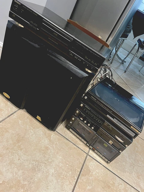 TECHNICS STEREO SYSTEM with turntable And 2 Working Speakers £51.00 ...