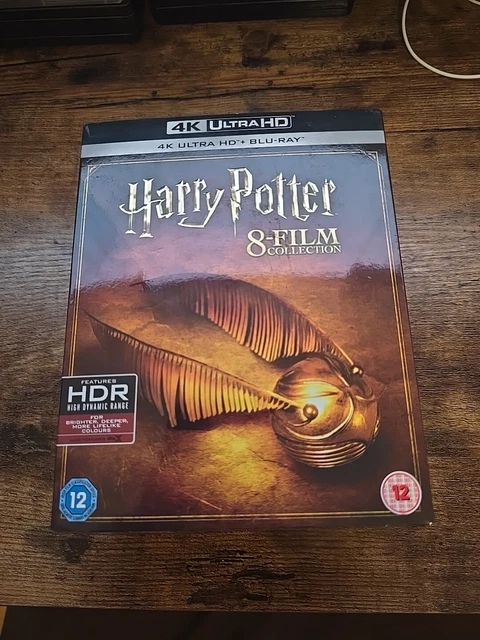 HARRY POTTER - 8-Film Collection (UK) - 4K Blu-ray UHD + Blu-ray Boxset ...