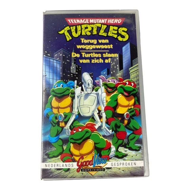 VHS TEENAGE MUTANT Hero Turtles - Back From Away (néerlandais ...