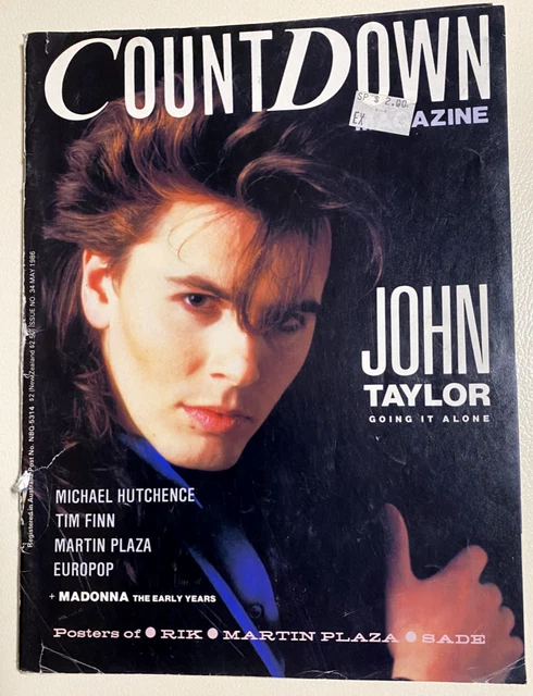 AUSTRALIAN COUNTDOWN MAGAZINE : John Taylor (Duran Duran), Madonna ...
