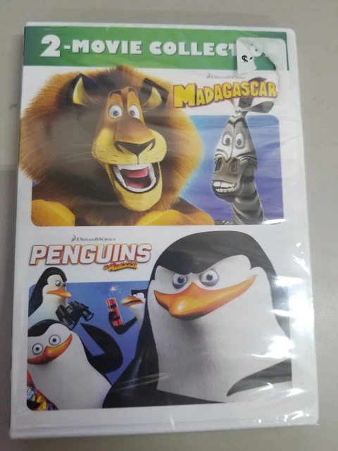 MADAGASCAR / PENGUINS of Madagascar: 2-Movie Collection DVD *NEW ...