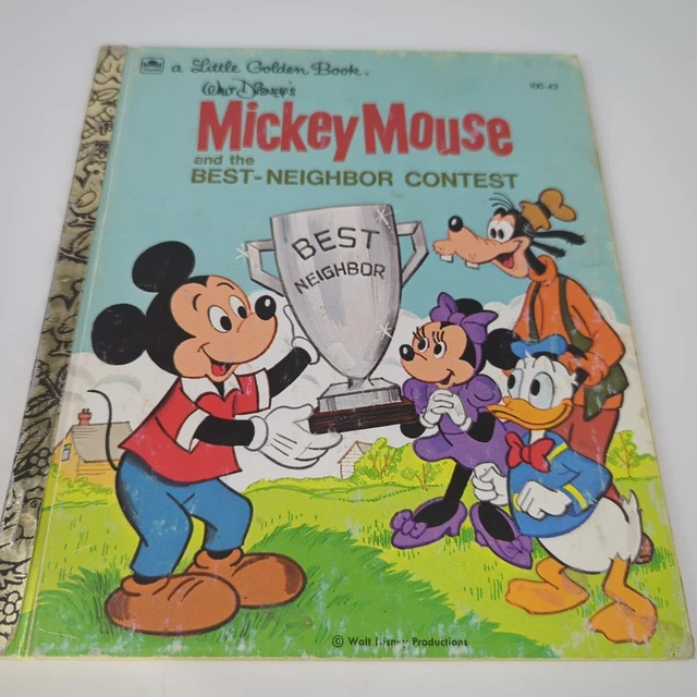 WALT DISNEY'S MICKEY Mouse and the Best-Neighbor Contest a Little ...