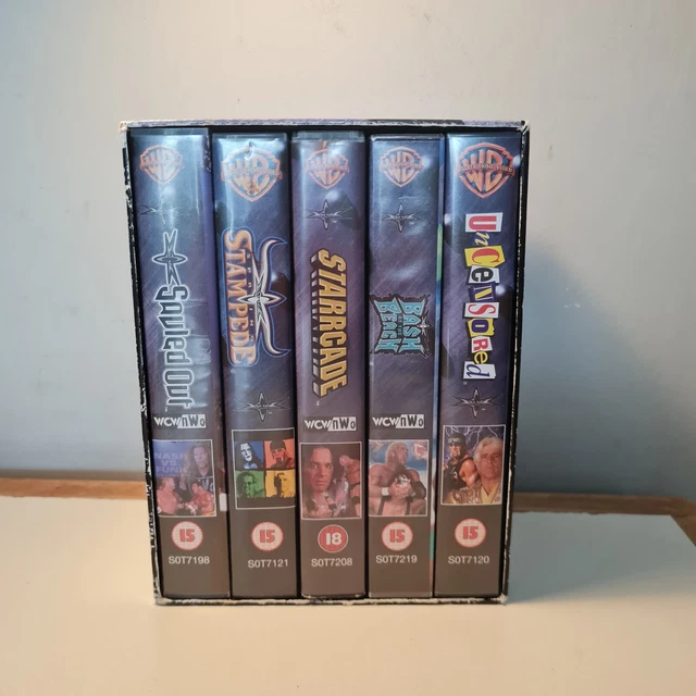 WCW PAY PER View Collection 1 VHS 5 Videos Used £33.95 - PicClick UK