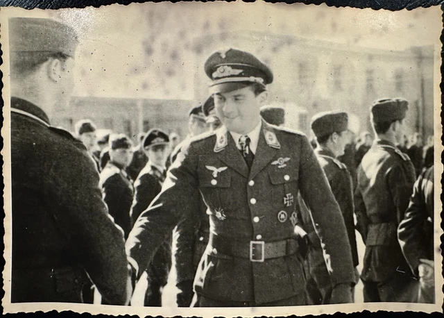 GERMAN PHOTO WW2 ARCHIVE : Officier LUFTWAFFE EUR 11,99 - PicClick FR