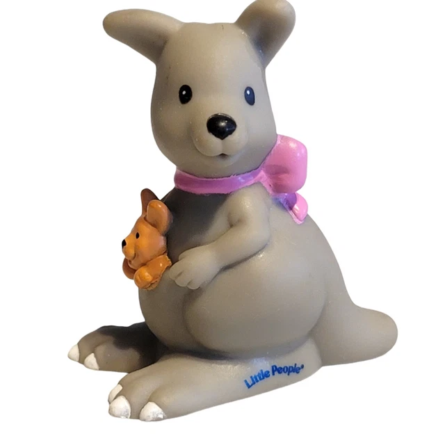 FISHER-PRICE LITTLE PEOPLE Noahs Ark, Zoo, Farm Animal Kangaroo, 2.5 ...