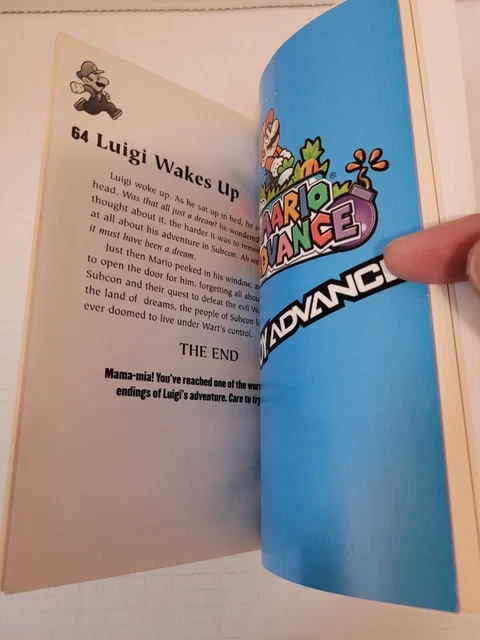 SUPER MARIO ADVANCE Nintendo Scholastic Choose Your Own Adventure Book ...