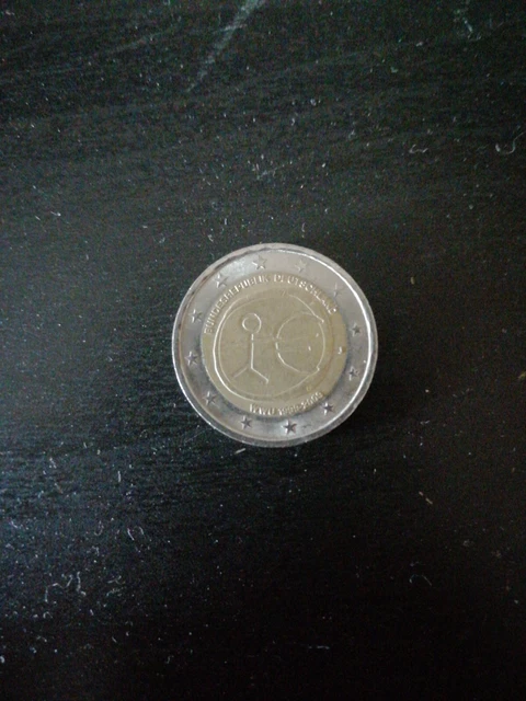 MONETA RARA DA 2 euro con omino stilizzato Bundesrepublik Deutschland ...