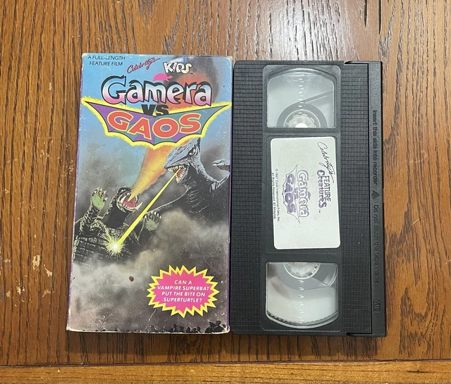 GAMERA VS. GAOS VHS Kaiju Monster 1967 Excellent Condition £9.41 - PicClick UK