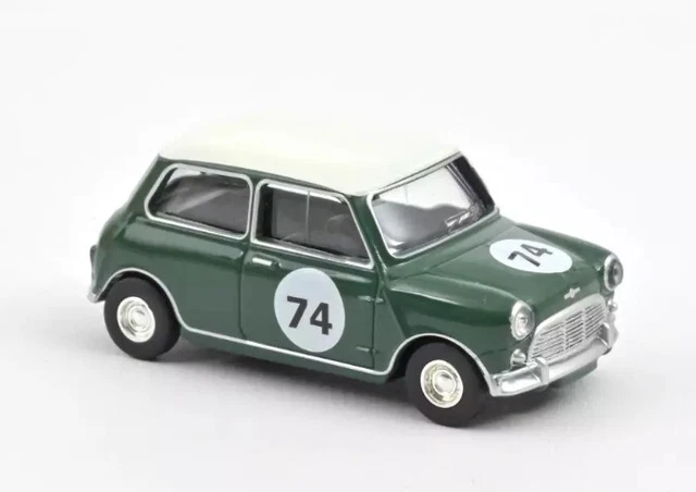 NOREV - VOITURE de 1964 couleur verte N°74 - MINI COOPER S - 1/64 ...