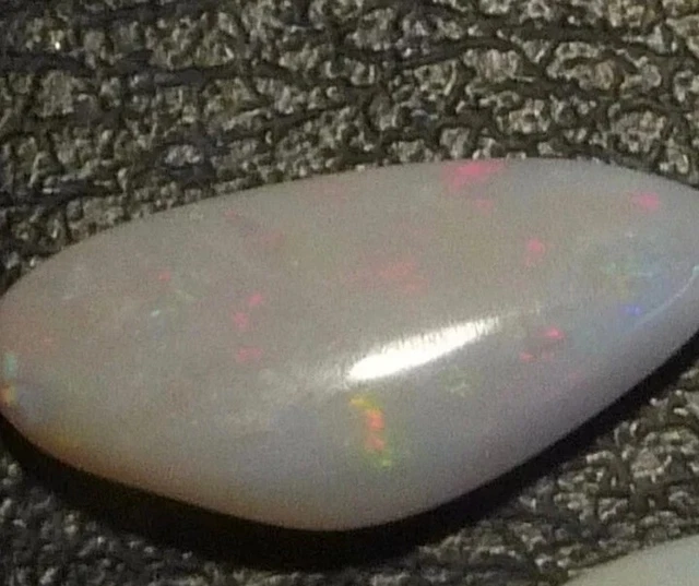GENUINE 22MM 6.85 Carat Natural Coober Pedy Australian Solid Opal Oval Cabochon $75.00 - PicClick AU