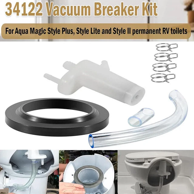FOR THETFORD AQUA Magic Style II 34122 RV Toilet Vacuum Breaker Water ...