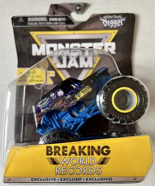 MONSTER JAM BREAKING World Records Son Uva Digger 1:64 Truck US ...