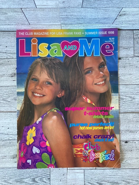 LISA FRANK MAGAZINE - Lisa And Me - Summer 1998 - Catalog Newsletter ...