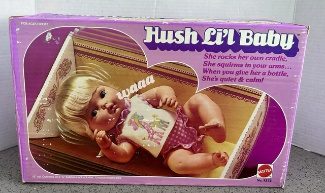 1975 MATTEL HUSH Li'l Baby Doll With Box $29.95 - PicClick CA