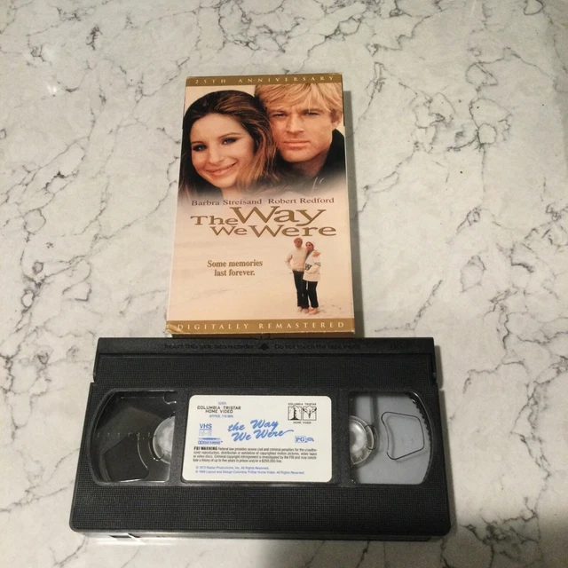THE WAY WE Were (VHS, 1999, 25th Anniversary Edition) Robert Redford £1 ...