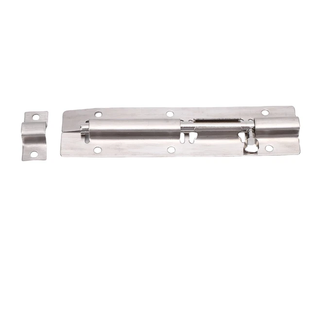 NEW SLIDE LATCH 6 Inch 304 Stainless Steel Heavy Duty Sliding Lock £7. ...