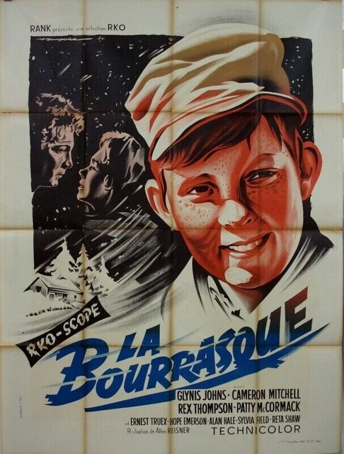 GLYNIS JONES CAMERON Mitchell LA BOURRASQUE Allen Reisner 1957 120x160 ...