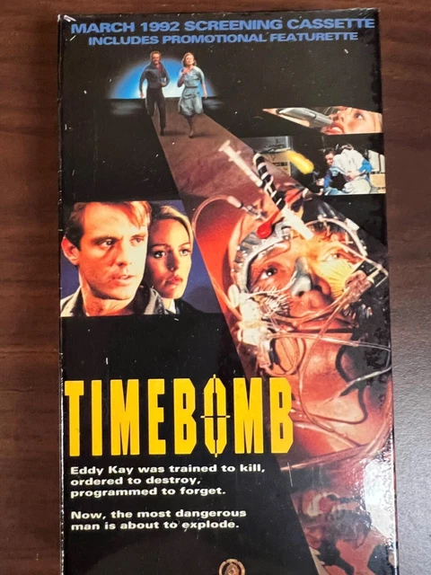 TIME BOMB (VHS, 1992) Michael Biehn, Patsy Kensit - SEALED SCREENER £18 ...