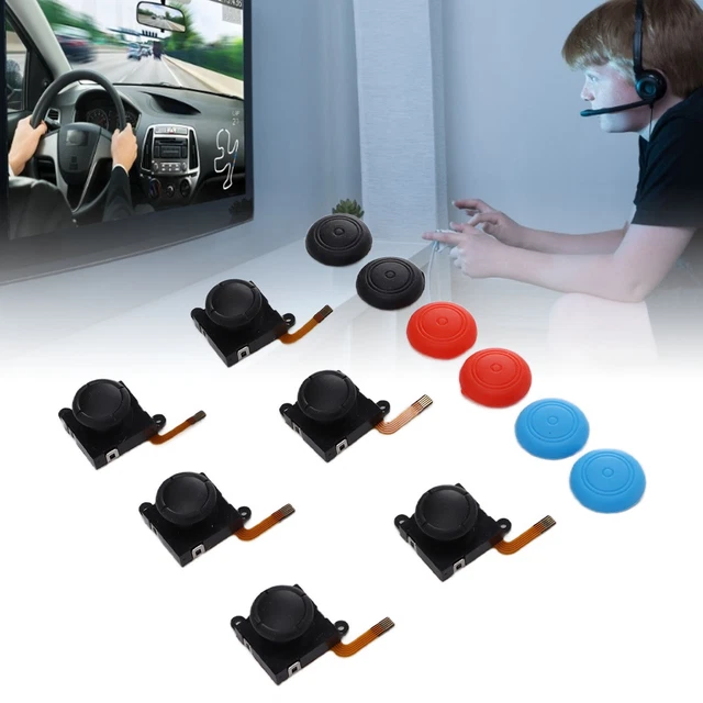 QM2107096 6PCS JOYSTICK Replacement 3D Analog Left/Right Joysticks ...