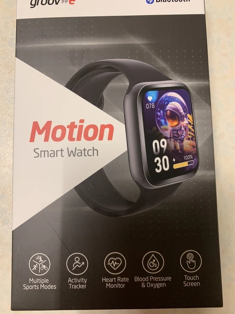 SMART WATCH GROOVE Motion GV-SW02 BK. (RRP £39,99) EUR 20,36 - PicClick IT