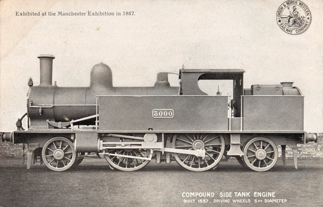 R302679 COMPOUND SIDE Tank Engine. Exhibited at the Manchester ...