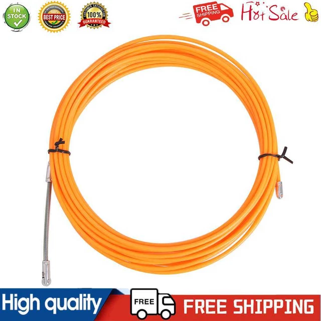 ELECTRIC CABLE TAPE Conduit Duct Cable Push Puller Wheel Pushing Tool ...