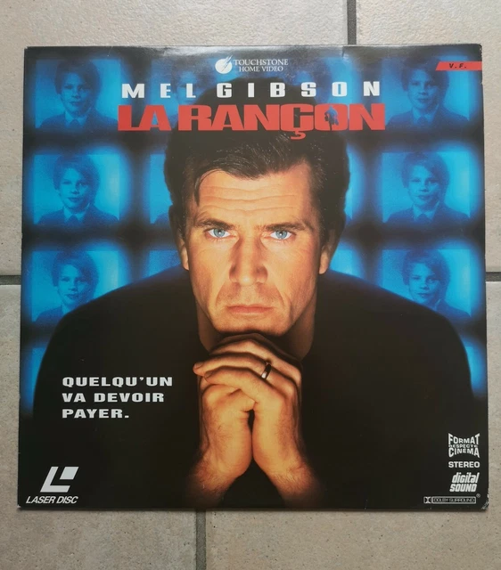 VINTAGE THE RANSOM Laser Disc with Mel Gibson Touchstone VF Pal £26.06 ...