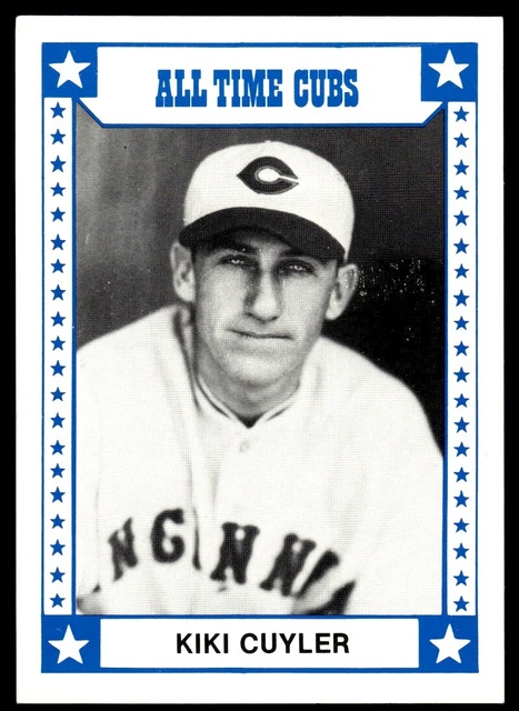 1980 TCMA ALL Time Chicago Cubs Kiki Cuyler Chicago Cubs #8 EUR 3,32 ...