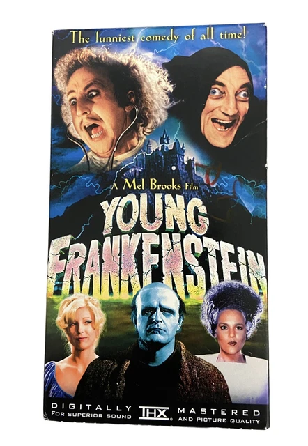 YOUNG FRANKENSTEIN VHS 1999 Remastered Gene Wilder Teri Garr Mel Brooks Comedy £6.98 - PicClick UK